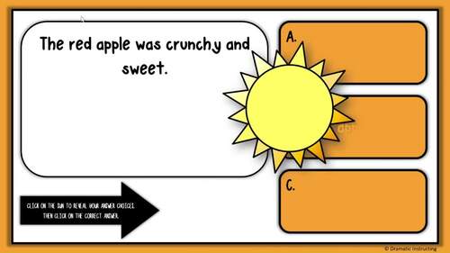 Common Nouns Search and Reveal Interactive Digital PowerPoint Game