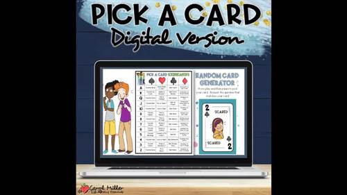 Social Emotional Learning Pick A Card Bundle | Counseling Prompts