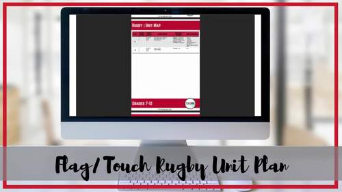 Physical Education Rugby Unit and Lesson Plans Grades 7 - 12 with THREE ...