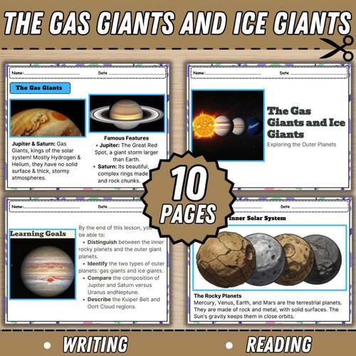 The Gas Giants and Ice Giants |Exploring the Outer Planets Science For ...