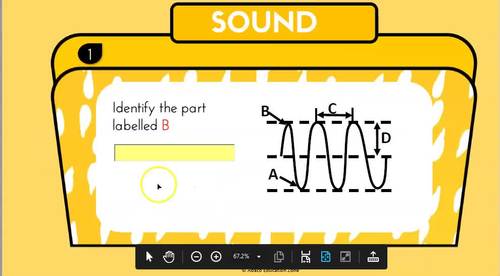 Sound Waves Digital Task Cards by Abaco Education Zone | TPT