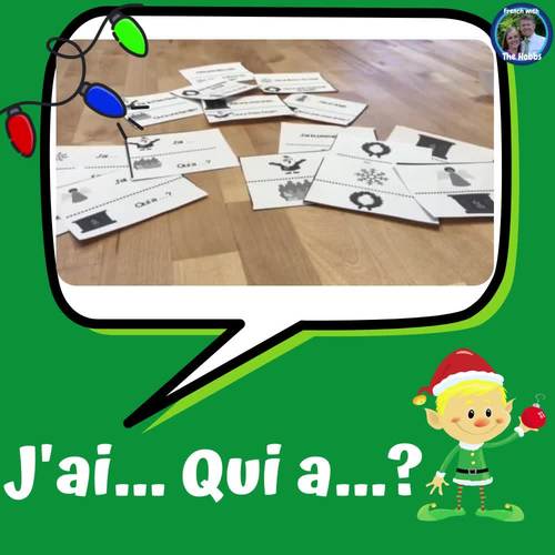 French Christmas Interactive Speaking & Listening Whole Class Activity Noël