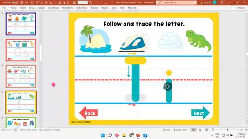 Alphabet Formation Animated PowerPoint by Learners of the World | TPT