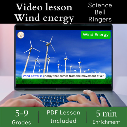 Science bell ringer video (4 min) - Wind power - Middle school | TPT