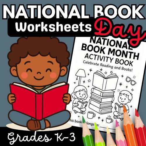National Book Month Activity Book | Reading, Writing & Creative ...