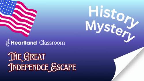 Declaration of Independence Escape Room | History Mystery Activity for ...