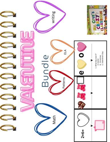 Valentine Bundle by MsCruzCrazyClassroom - | TPT