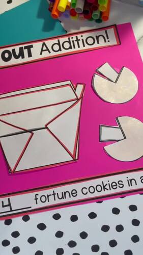 Addition Math Crafts Bundle by The Teaching Diva Corner | TPT