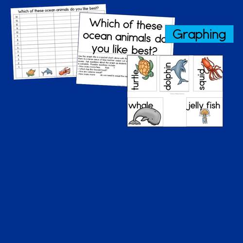 Ocean Animal Craft Nonstandard Measurement Activities Graph Science ...