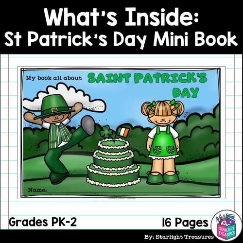 Saint Patrick's Day Mini Book for Early Readers: St. Patrick's Day