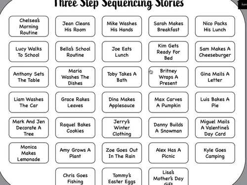 Bundle - Sequencing Interactive PDF + BOOM CARDS™ by Culturally ...