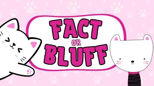 Fact or Bluff? (Game) by ABC KidZone | TPT