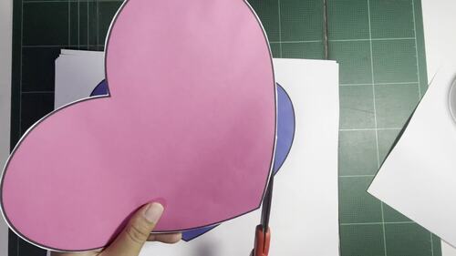 Valentines Day Heart Craft & Writing Activities | Valentine Craft ...