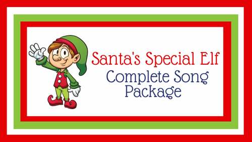 Elf Song and Dance Package - Holiday Program Song - Christmas Concert Song