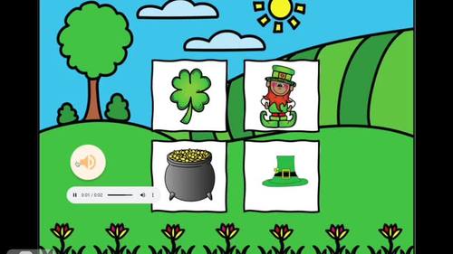 French St Patrick 's Day Vocabulary GOOGLE SLIDES Audio Listening ...