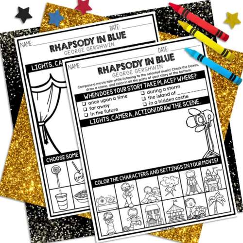 Rhapsody in Blue by George Gershwin | Classical Music Activities