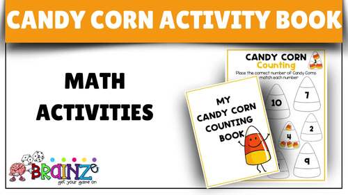 Candy Corn Math Worksheets | Fall & Halloween Counting, Addition ...