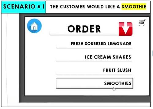 Life Skills - Food Kiosks - Ordering Food - Independent Living - Boom Cards