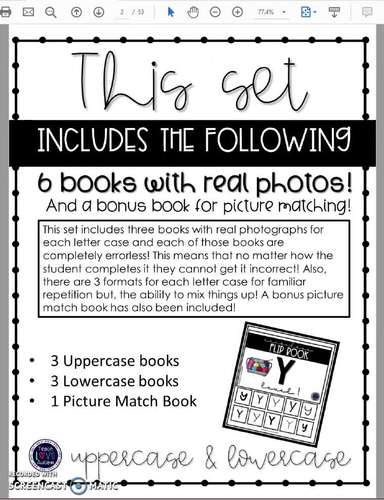 Alphabet Adapted Books for Letter Y with Real Photos by Teach Love Autism