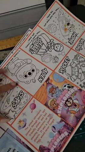 "My First Story Coloring Book Bundle – 7 Printable Books in 1 PDF"