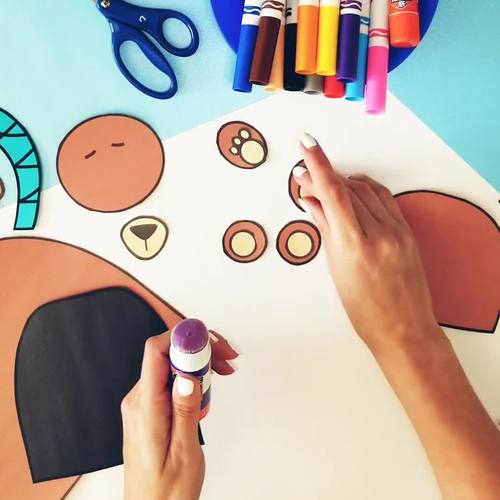 Hibernation Bear Craft | Hibernation Craft | Hibernación | TPT