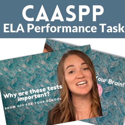 CAASPP Performance Task Test Prep for 3rd Grade through 12th Grade