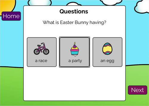 The Great Easter Egg Scramble Book Companion Print Boom Cards Questions ...