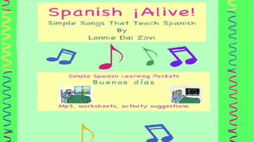 Spanish ¡Alive! Musical Mini-lessons – Buenos días By Lonnie Dai Zovi