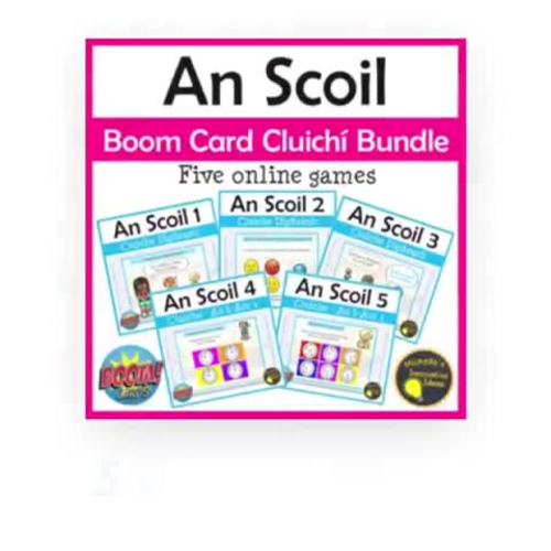 Scoil Boom Card Online Games by Michelle's Innovative Ideas | TPT