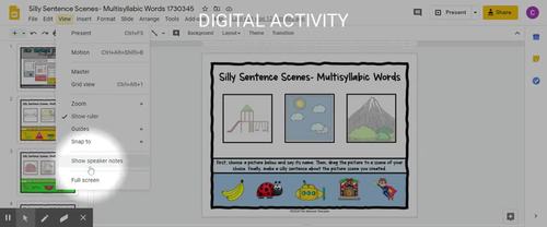 MULTISYLLABIC WORDS Lists, Speech Therapy, Distance Learning, Print ...
