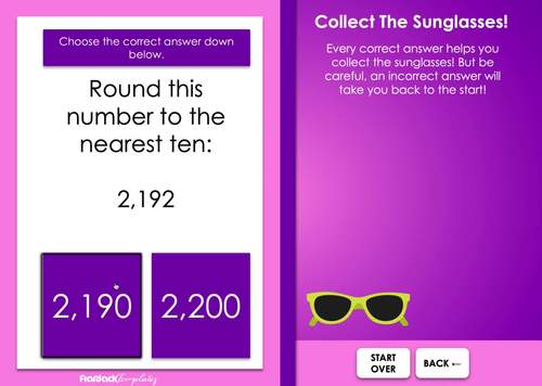 Rounding to the Nearest 10 & 100 Boom Cards ™ Math Game by Bright Minds ...