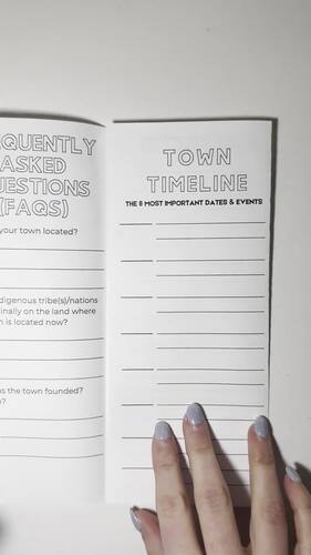 Town/City Research & Brochure by Lucy's Locker | TPT