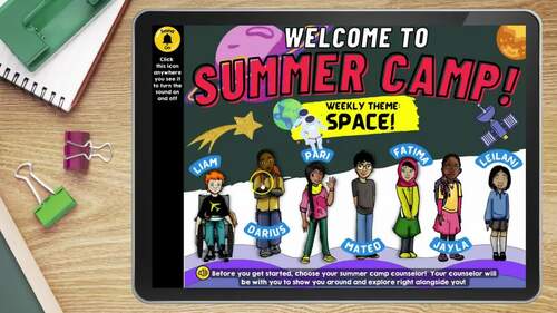 Space LINKtivity® (Fast Finisher, Fun Friday, Sub Plans) by The ...