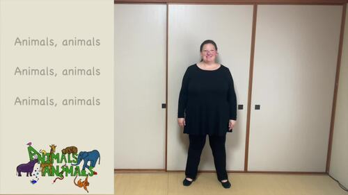 Animals, Animals by Sophia Sings Simple Songs | TPT