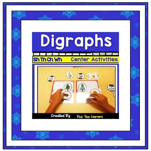 Digraph Centers, Games & Worksheets | CH SH TH WH | Activities | TPT