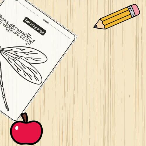 Life Cycle of a Dragonfly Labeled Worksheets,Wordsearch & Maze,Coloring ...