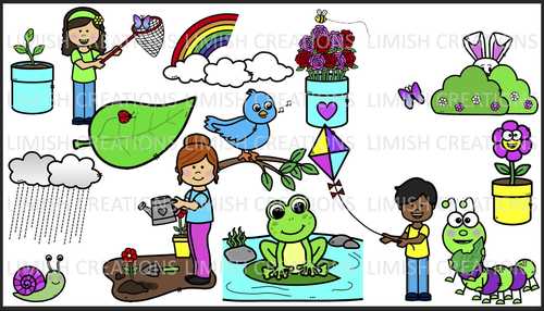 Spring GIFs / Spring Animations by LiMish Creations | TPT