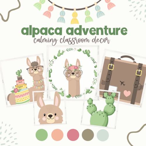 Alpaca Adventure EDITABLE Classroom Decor Bundle | TPT