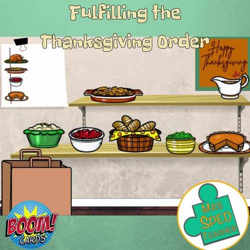 Fulfilling the Thanksgiving Order Functional Matching Activity Boom ...