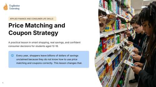 Consumer Rights and Smart Shopping Bundle Mega Bundle | TPT