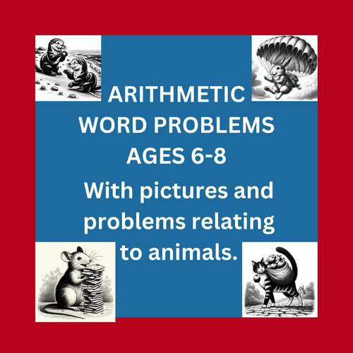 2nd Grade Arithmetic Word Problems Bundle - Animal Adventures | TPT
