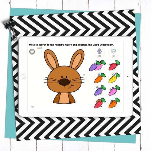 Speech Therapy Animated Feed The Rabbit Articulation and Language Boom ...