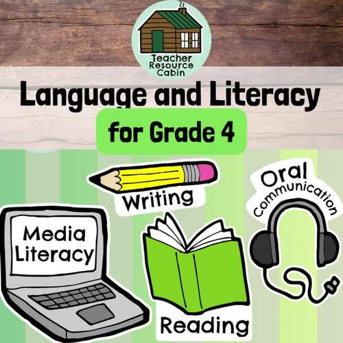 Grade 4 Ontario Language and Literacy (FULL YEAR) by Teacher Resource Cabin