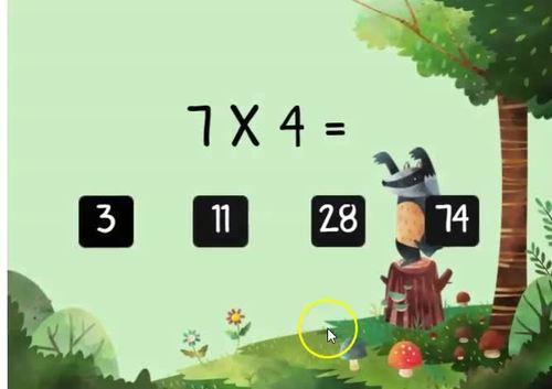BOOM Multiplication Facts 100 Cards Woodland Scenes by Smart Teaching