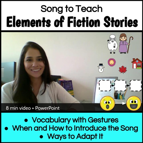 Story Elements (Song/Chant) by Mrs Landaeta | TPT