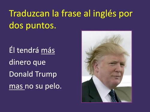 Spanish Accents La acentuación Attention Getters, Attention Grabbers