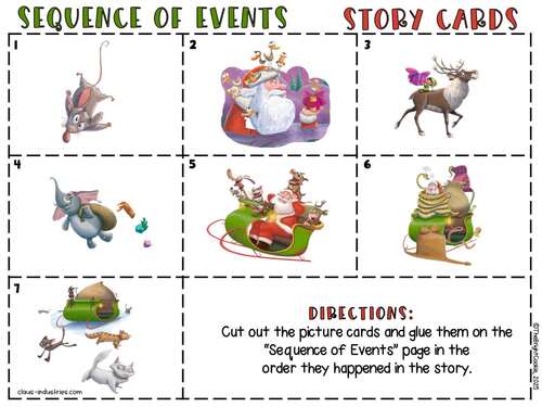 Santa Picture Book- Holiday Directed Drawing, Santa Craft, Writing ...