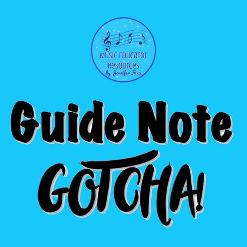 Guide Note Gotcha! Note Reading Game | Emoji Edition | TPT