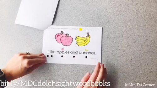 Dolch Interactive Sight Word Reader Bundle | Sight Word Books by Mrs Ds ...