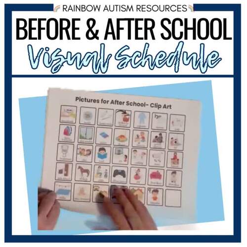Playing Outside Autism Visual Schedule for Recess or Outdoor Play ...